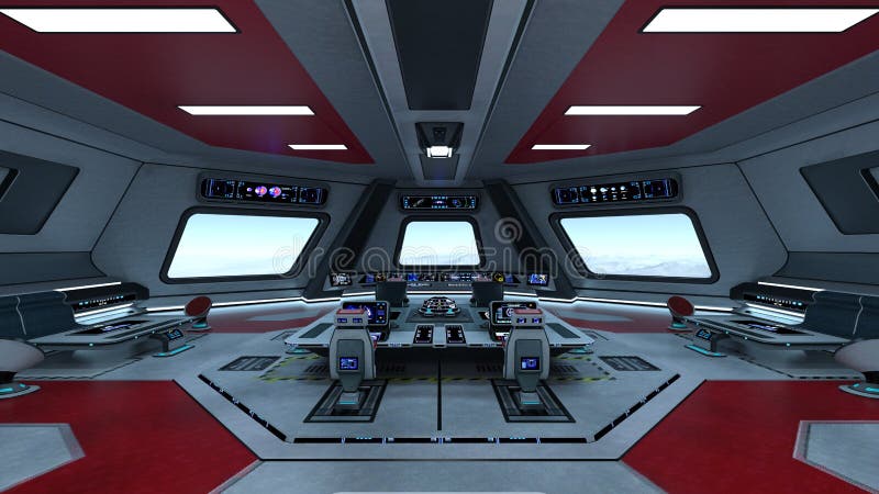 Space Station Control Room Stock Illustrations – 2,718 Space Station ...