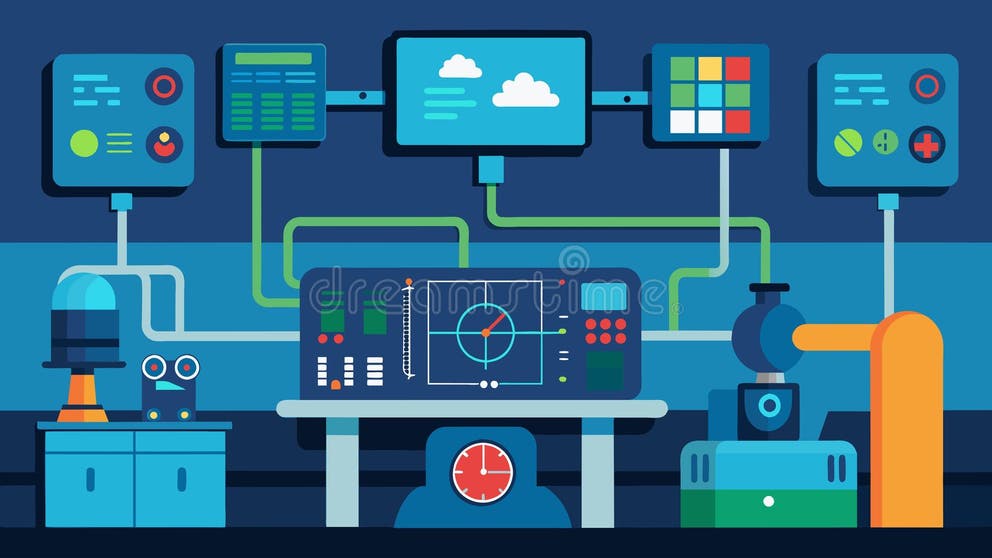 The Control Room is a Nerve Center of Sorts Constantly Receiving and ...