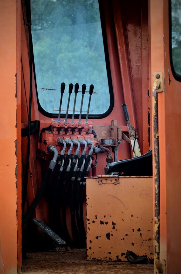 Control room in old train stock photo. Image of control - 30873654