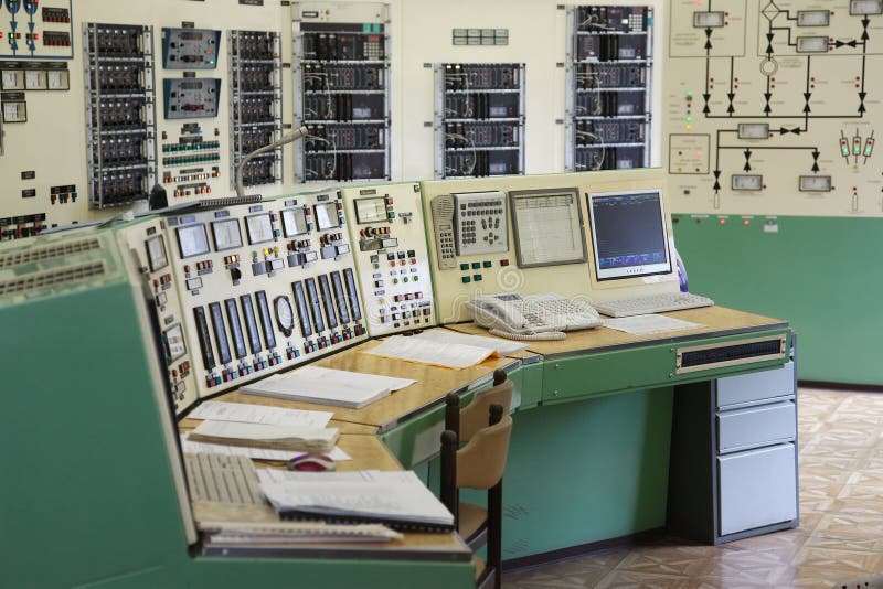 Control Room stock image. Image of industrial, interior - 50938625