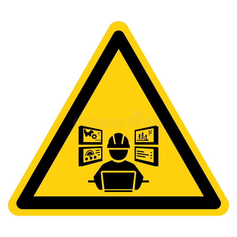 Control Room Symbol Sign ,Vector Illustration, Isolate on White ...