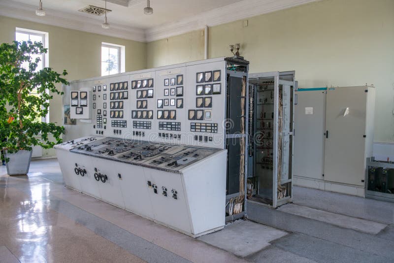 Control Room To Process in Steam Power Plant Stock Image - Image of ...