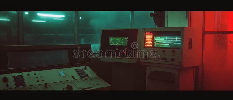 Control Rooms Filled with Blinking Lights Highlight Forgotten Technology at Abandoned Stations ...