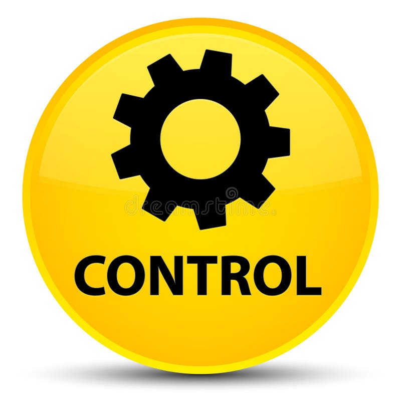 Settings Icon Yellow Round Button Stock Illustrations – 277 Settings ...