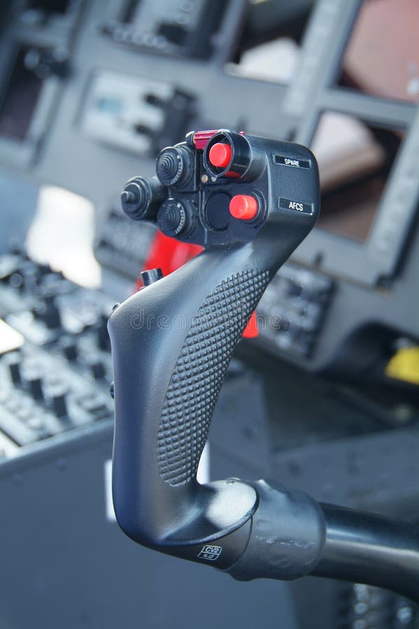 Helicopter stick control stock image. Image of aviation - 16513489