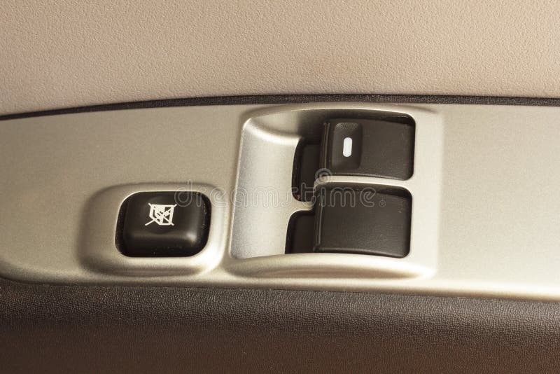 Control switch in the car. stock photo. Image of back - 39271000