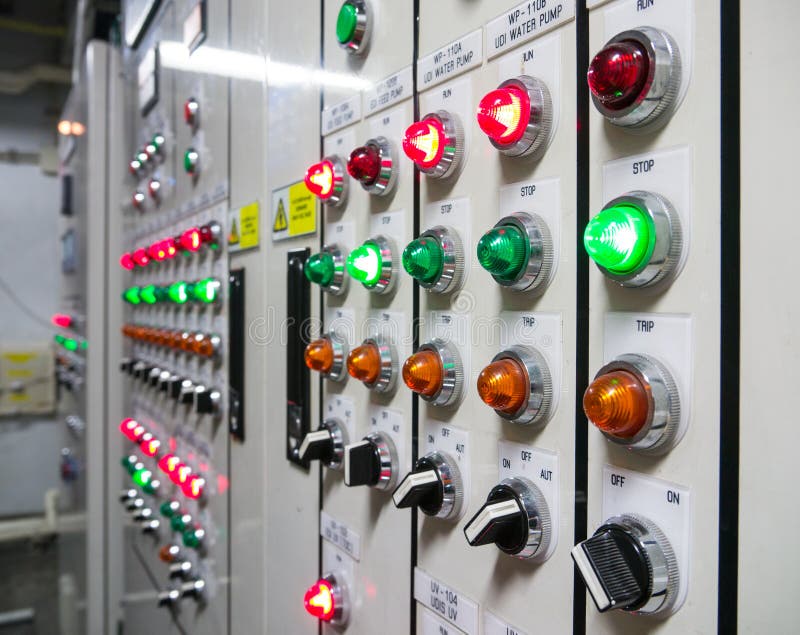 Control Panels Underground Bunker Stock Photo - Image of measurement ...