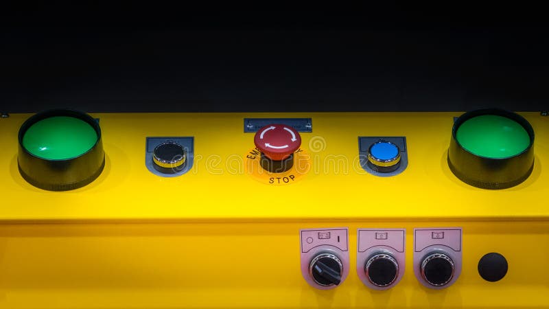 Control switch stock image. Image of current, plant - 104771525