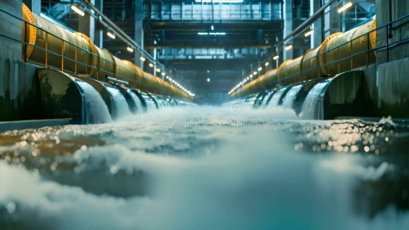 A Control System is Used To Control the Flow of Water and the ...