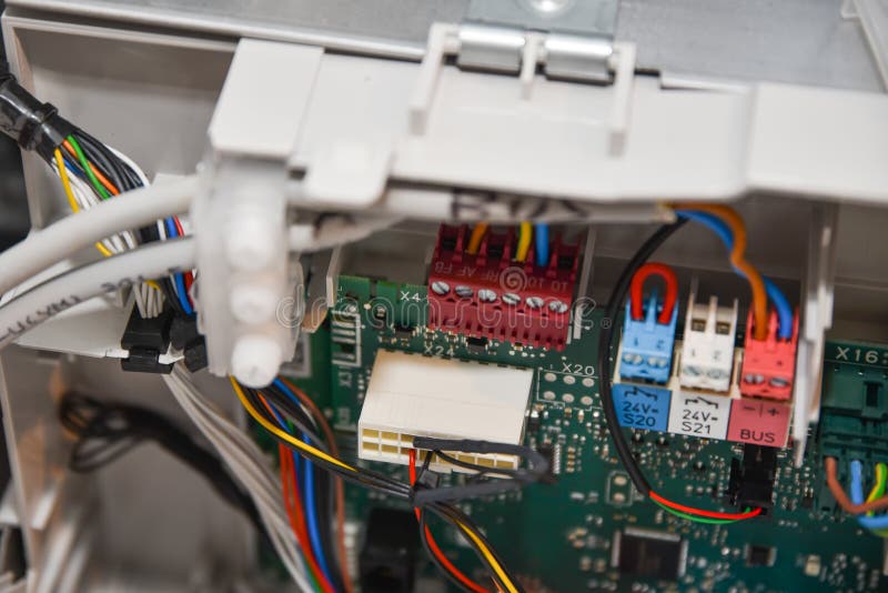 Control Technology for Circuit Boards, Electronics Stock Image - Image ...