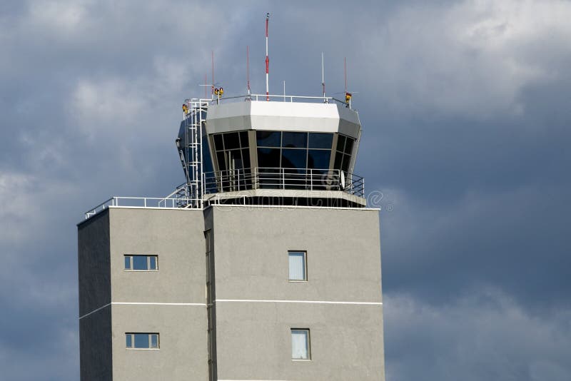 Control tower stock image. Image of communication, steel - 8311787