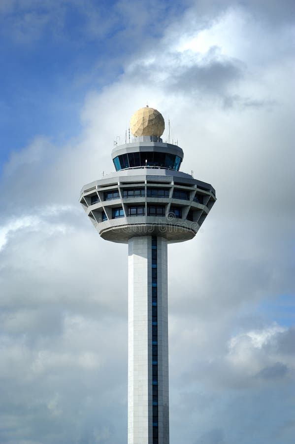 Airport control tower stock image. Image of trip, flying - 4609071