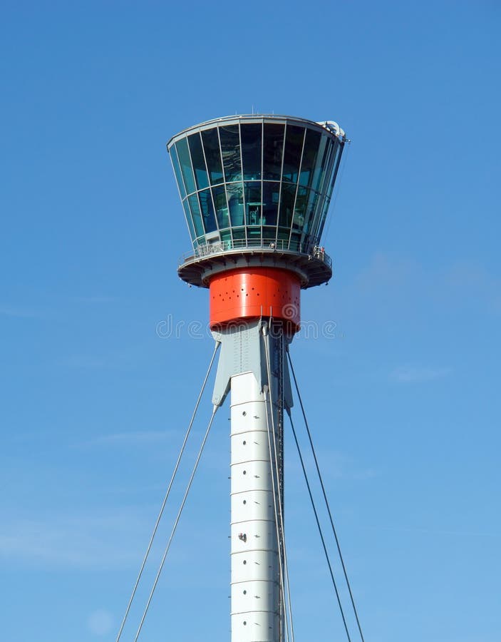 Singapore Changi Airport Control Tower Editorial Photo - Image of ...