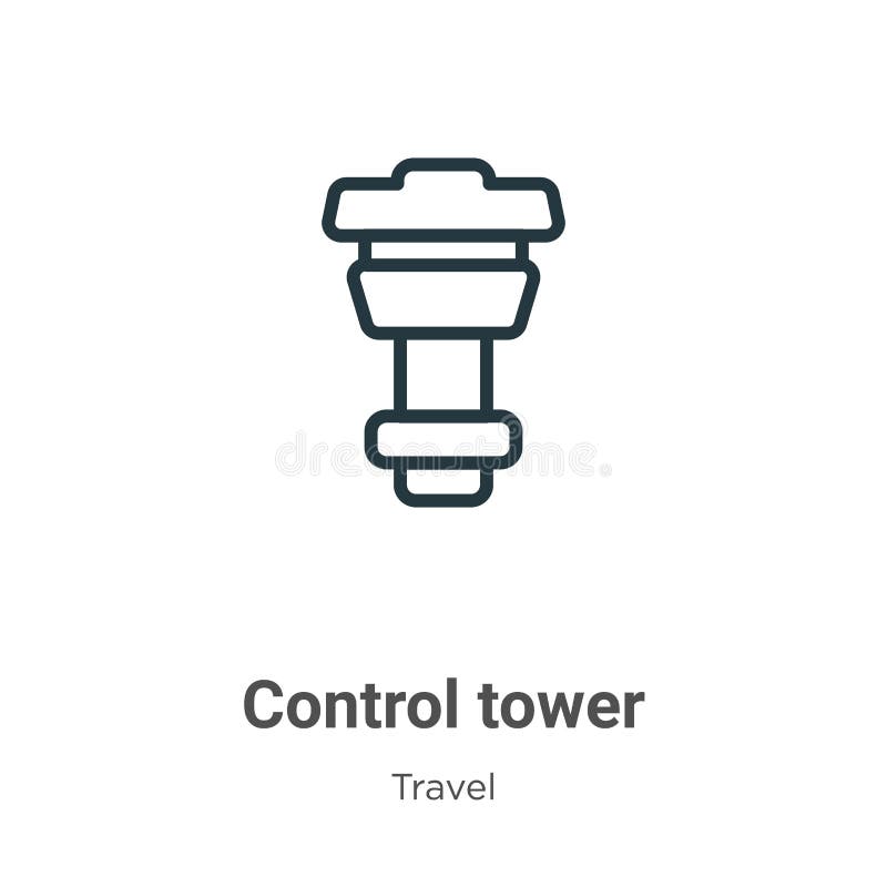 Control Tower Outline Stock Illustrations – 1,416 Control Tower Outline ...