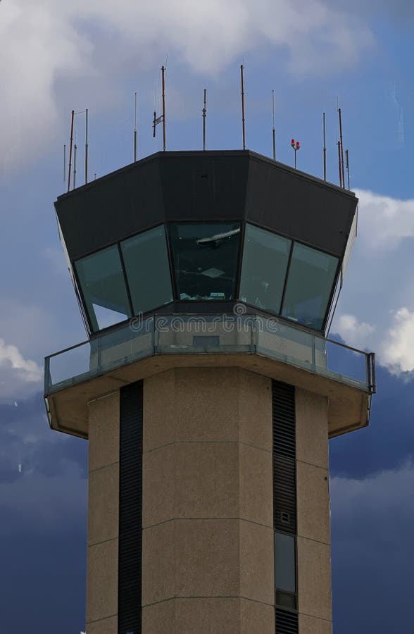 Small Airport Control Tower Stock Photo - Image of plane, airport: 4712798