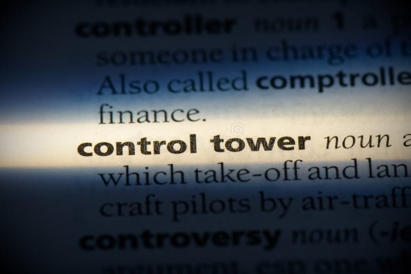 Control tower stock photo. Image of concept, text, dictionary - 161577844