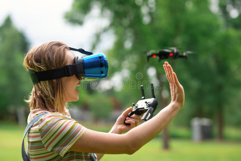 Control Using VR Points in a Quadrocopter in the Park. Concept of New ...