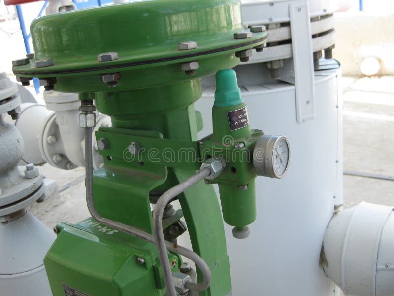 Control valve stock image. Image of nuts, facility, industrial - 57551741