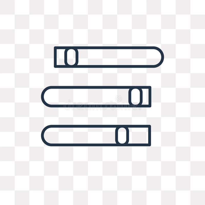 Control Panel Vector Icon Isolated on Transparent Background, Co Stock ...