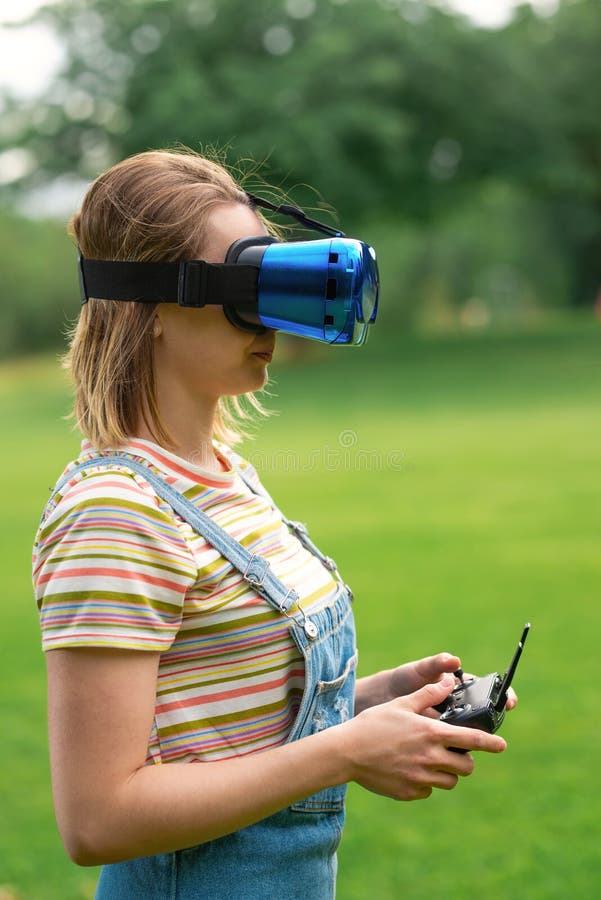 Control with Vr Points in a Quadrocopter in the Park. Concept of New ...