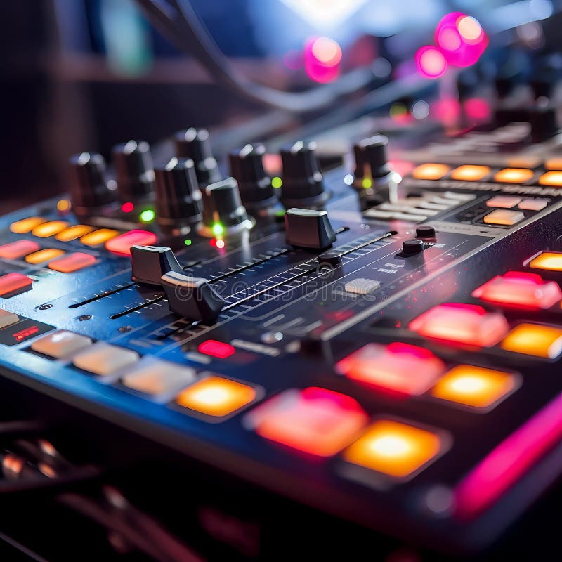 Control at Your Fingertips: Buttons and Sliders on a Professional Audio ...