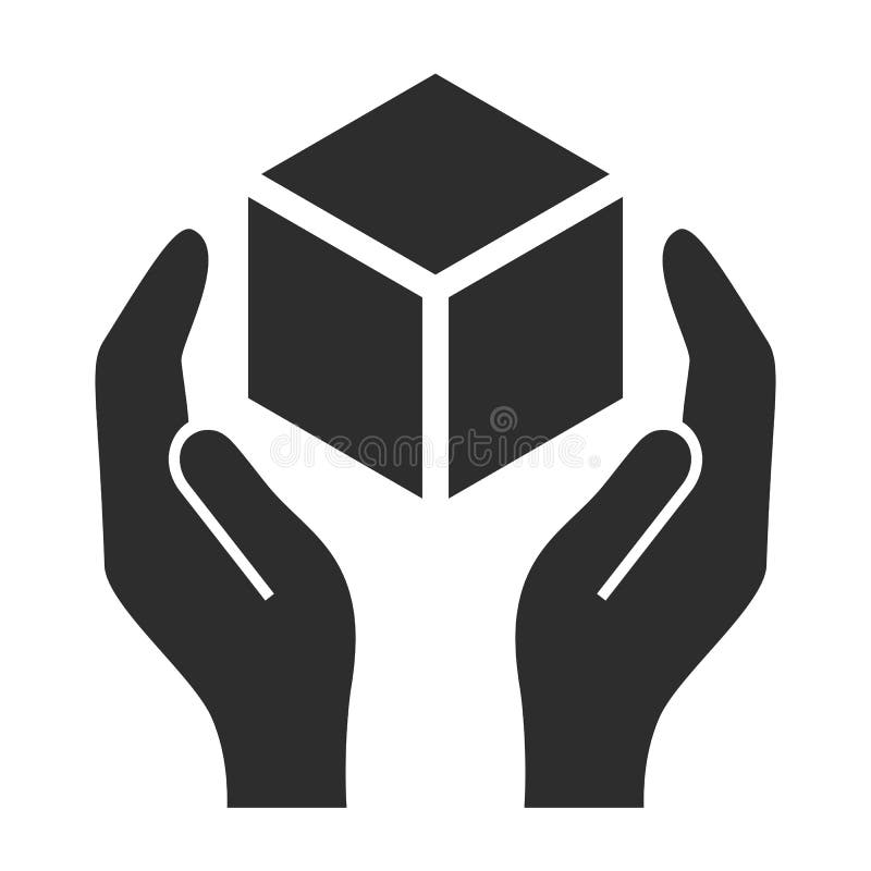 Manipular Con Cuidado Icono Plano Aislado En Fondo Blanco. Símbolo De ...