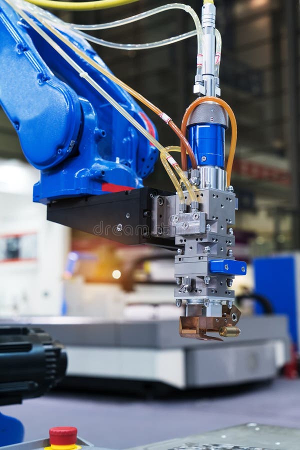 Robotic hand stock image. Image of electricity, automation - 81773857