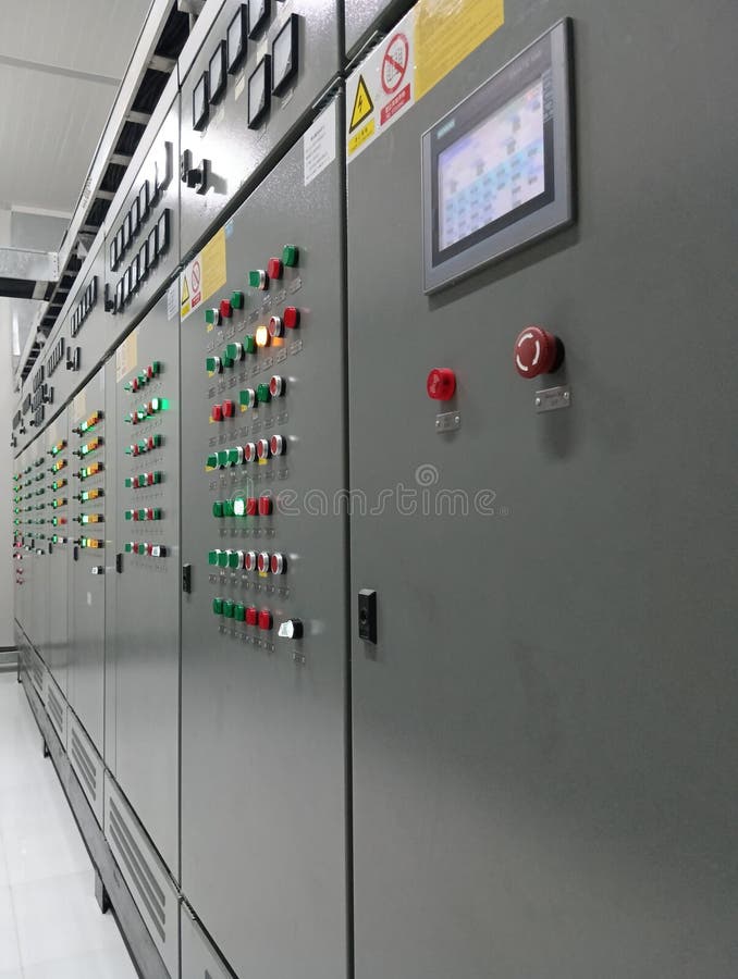 Control Panel stock image. Image of compressor, power - 265841713