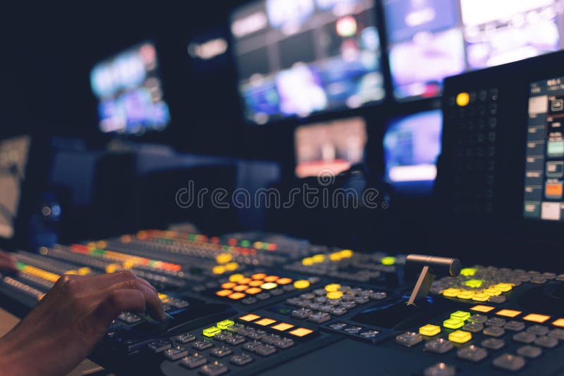 Video Switch of Television Broadcast, Working with Video and Audio ...