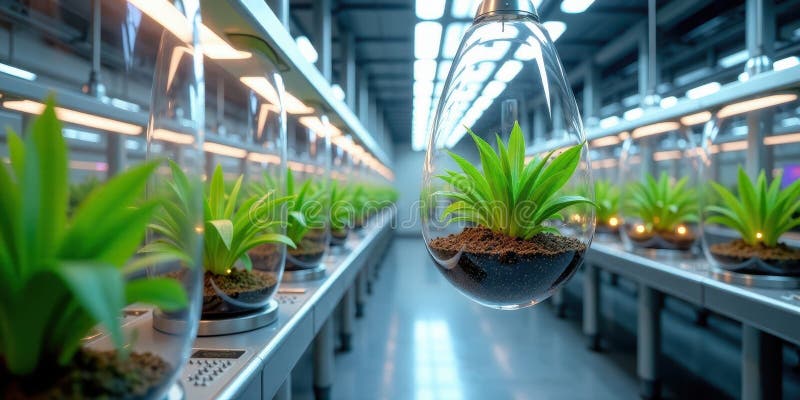 Controlled Environment Plant Cultivation Stock Illustrations – 3,523 ...