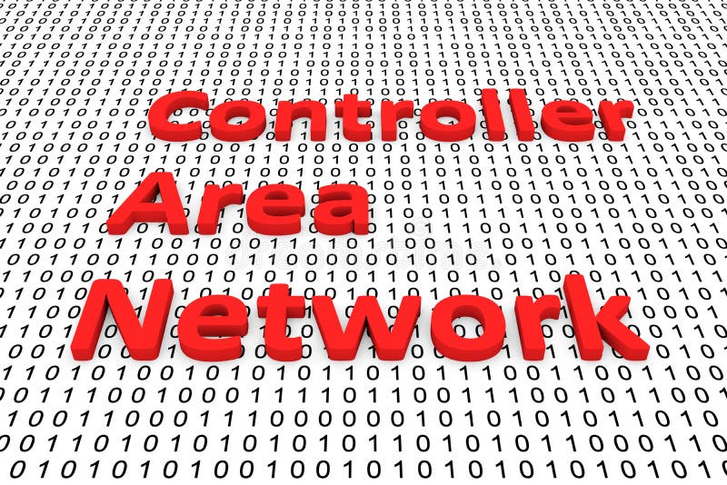 Controller area network stock illustration. Illustration of online - 91531506