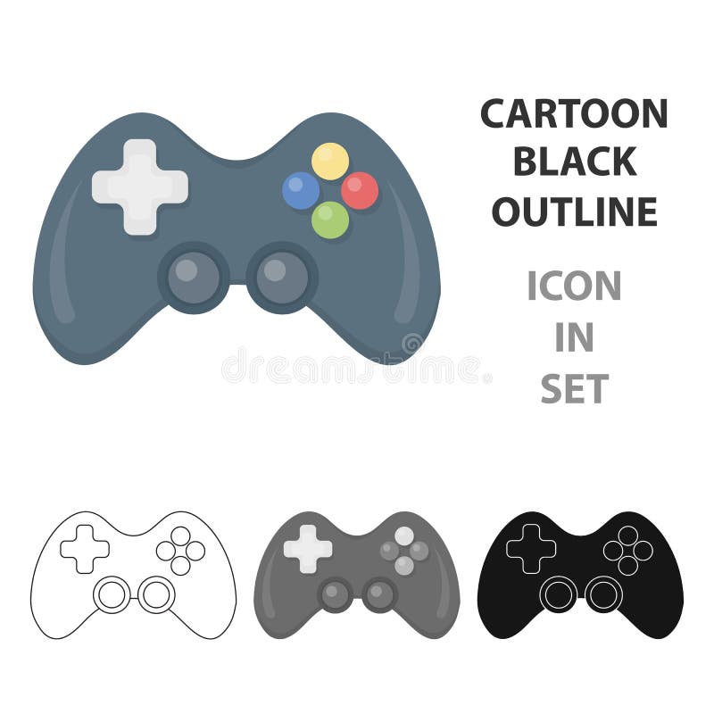 Controller Cartoon Icon. Illustration for Web and Mobile Design. Stock ...