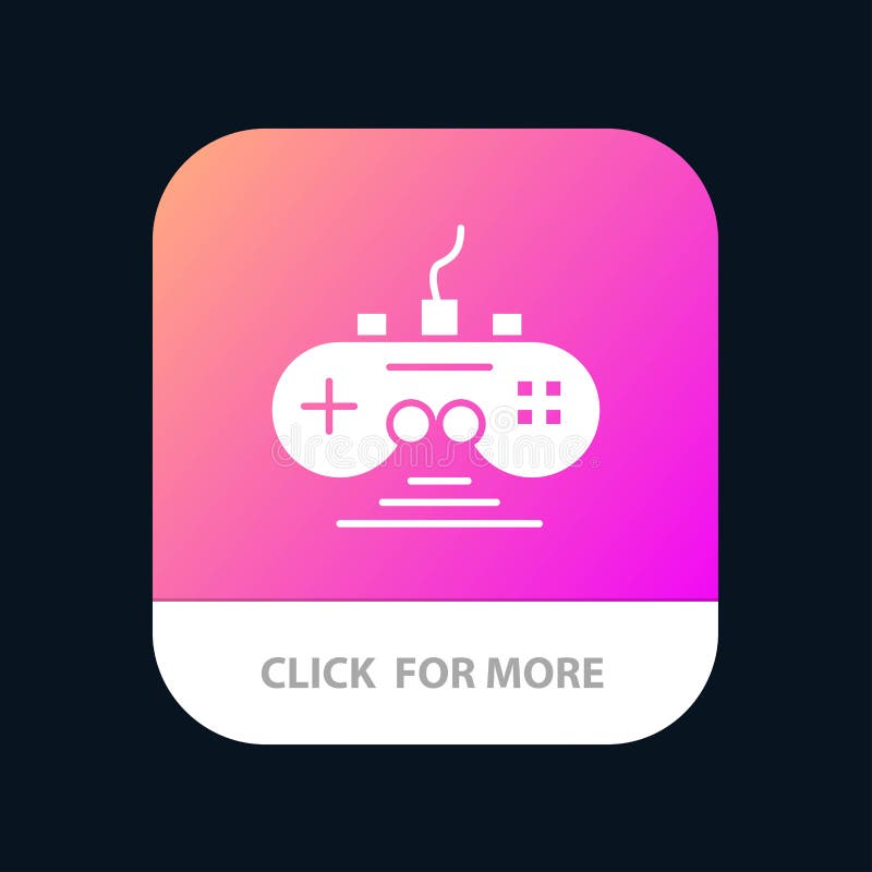 Controller, Game, Game Controller, Gamepad Mobile App Icon Design Stock ...