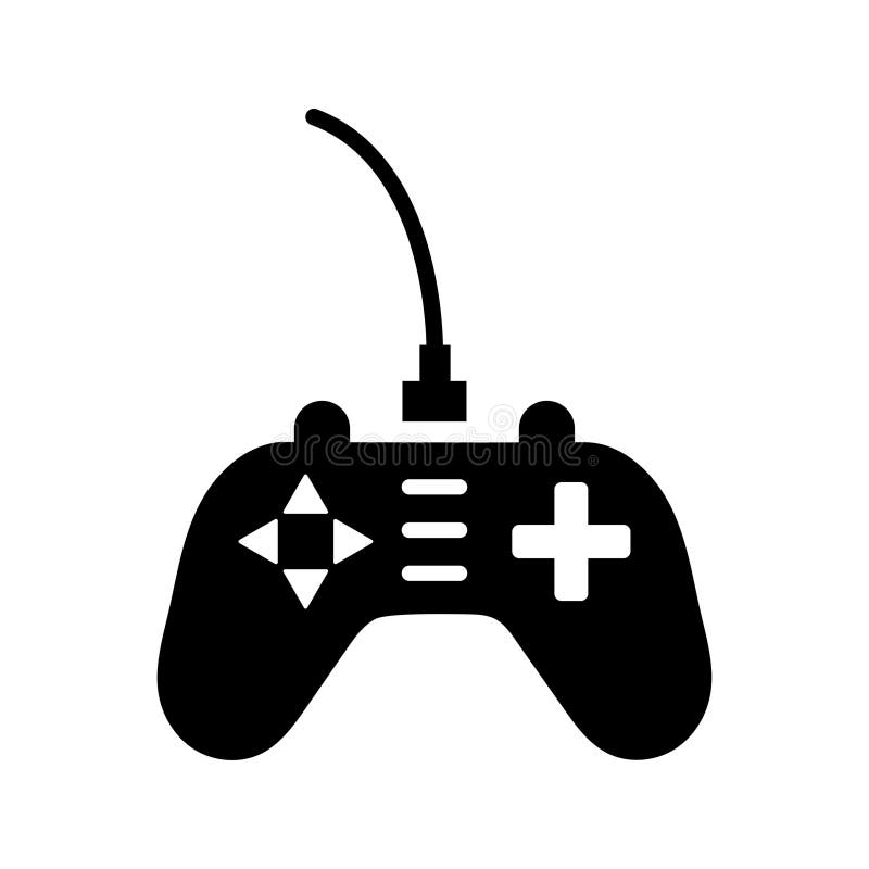 Controller, Game Icon stock vector. Illustration of black - 306065247
