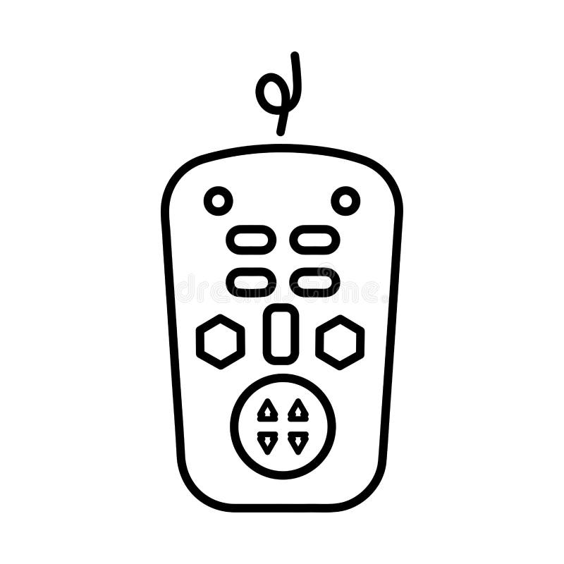 Controller, Game, Remote Line Icon. Outline Vector Stock Vector ...