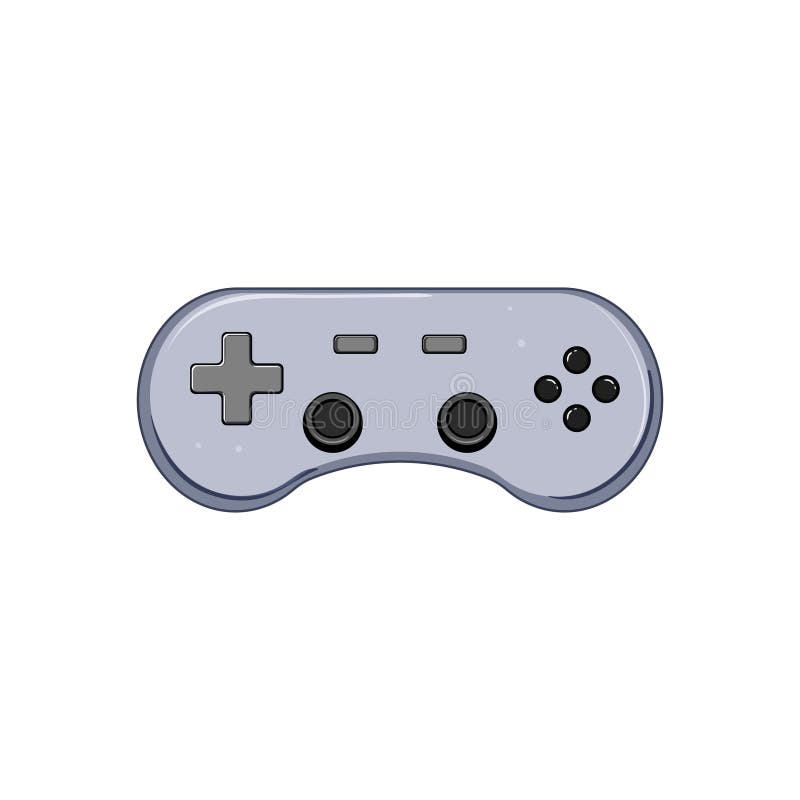 Controller Gamepad Cartoon Vector Illustration Stock Illustration ...