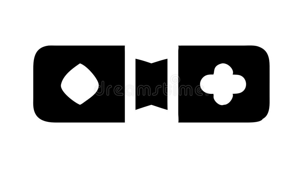 Controller Gamepad with Cross Button, Symbolizing Gaming or Control ...