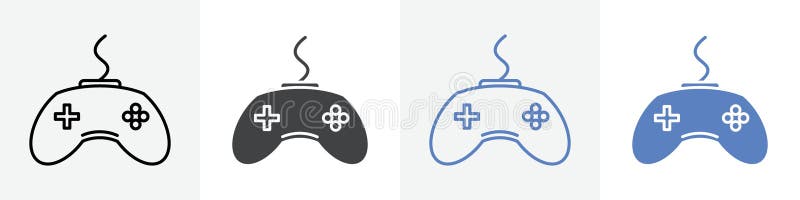 Controller Icon Vector Set Use for Web Ui or App Stock Vector ...