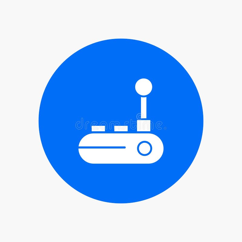 Controller, Joy Pad, Joy Stick, Joy Pad Solid Glyph Icon Vector Stock ...
