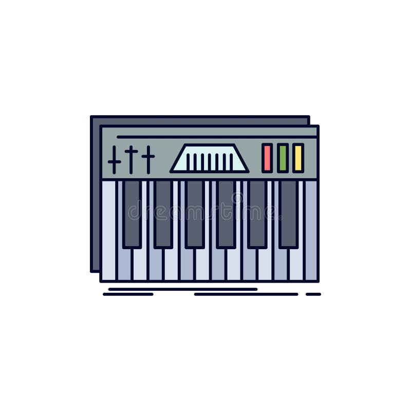 Midi Keyboard Keys Stock Illustrations – 274 Midi Keyboard Keys Stock ...