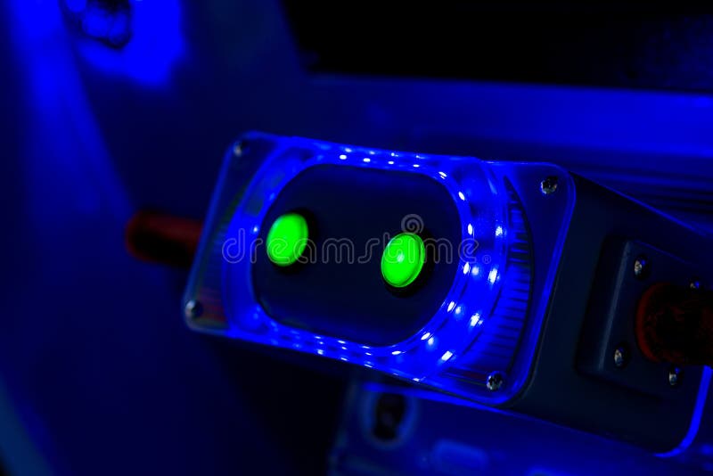 Controller of a Submarine Game Stock Image - Image of gaming ...
