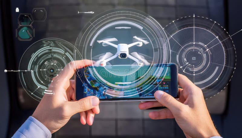 Controlling a Drone Using a Mobile App with a Clear Display of Flight ...