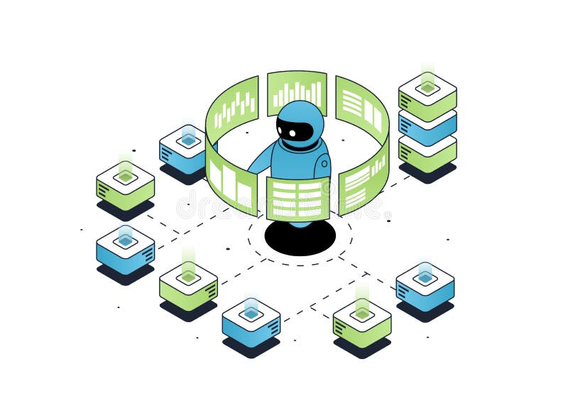 Controls computers concept stock vector. Illustration of digital ...