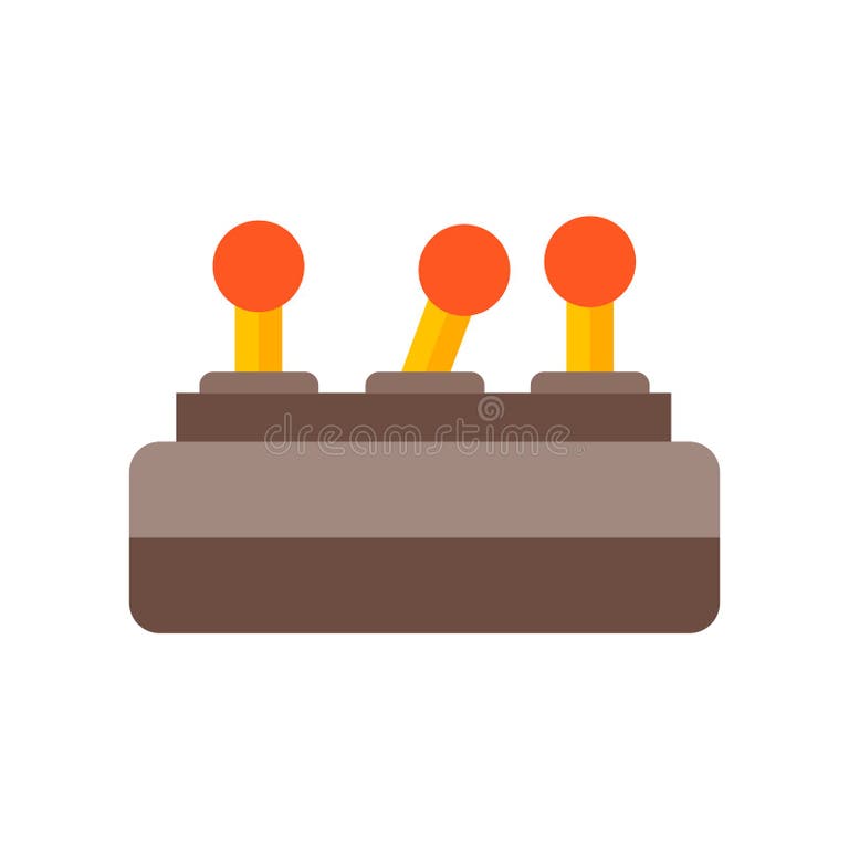 Controls Icon Vector Sign and Symbol Isolated on White Background ...