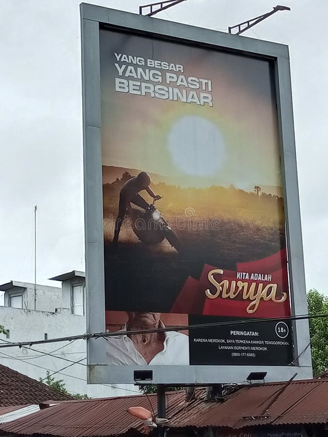 Controversial Cigarette Advertisement Editorial Photography - Image of ...