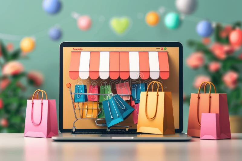 Convenience of Online Shopping, Internet Orders Streamlined Checkout ...