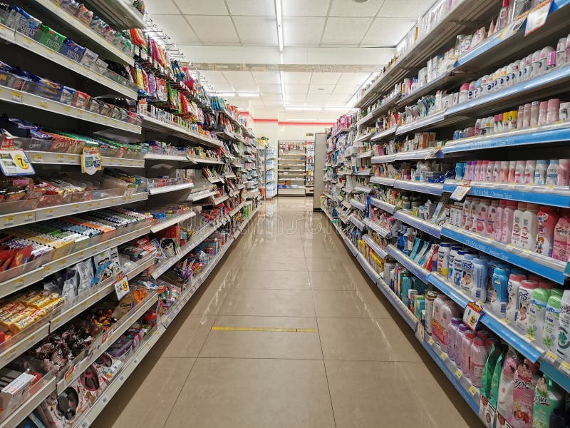 Convenience Store,â€‹ Modern Trade Stock Photo - Image of mart, shop ...