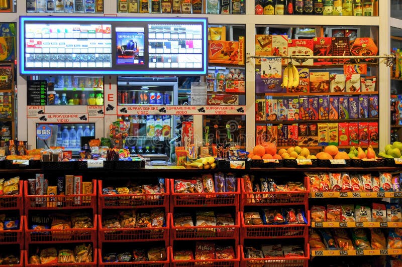 Convenience store editorial photography. Image of sell - 65117797