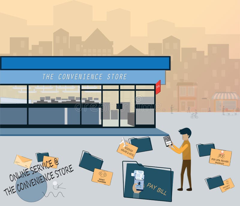 The Convenience Store Making Human`s Lifestyle is Easy with Various ...