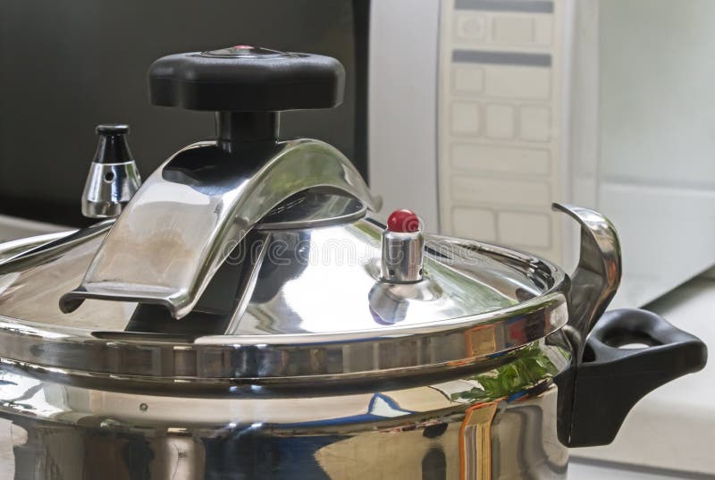 Convenient Pan for Quick Cooking. Stock Image - Image of home, menu ...